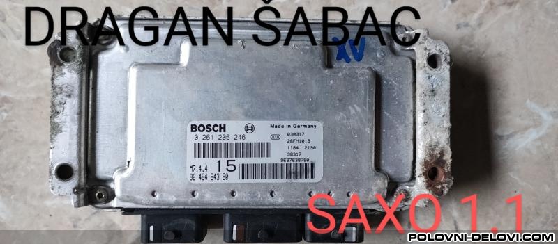 Citroen Saxo Kompjuter 9648484380 Elektrika I Paljenje