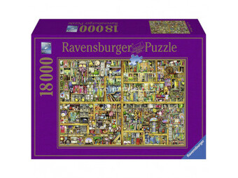 RAVENSBURGER Puzzle (slagalice)- Colin Thompson , Polica za knjige RA17825