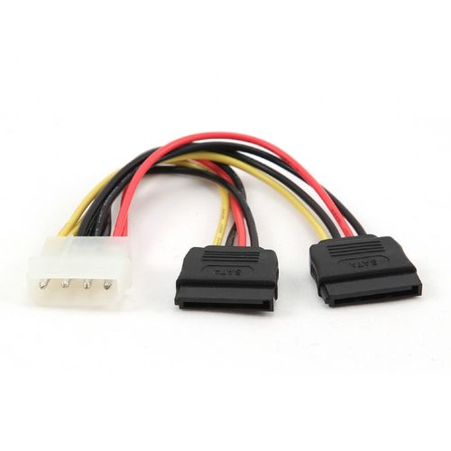 Gembird CC-SATA-PSY Power Supply Internal Y-Splitter, 5.25in (Molex) to 2x SATA