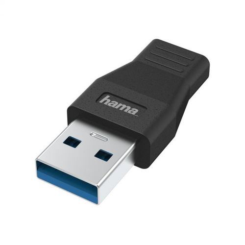 Hama Adapter USB-A muski-USB-C zenski, 3.2 Gen1 5Gbit/s