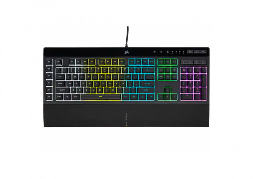 Tastatura CORSAIR K55 RGB žična/CH-9226765-NA/gaming/crna