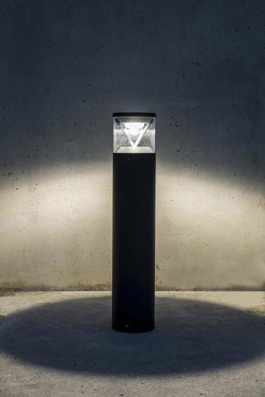 FARO RUSH 800 Tamno siva lampa za far 2700K 180º DALI – 750102D