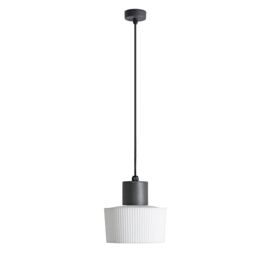 FARO MUFFIN Tamno siva viseća lampa – 74427C-04