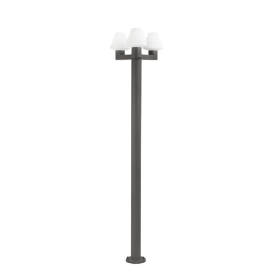FARO MISTU 3L Tamno siva stubna lampa – 74436F3-02