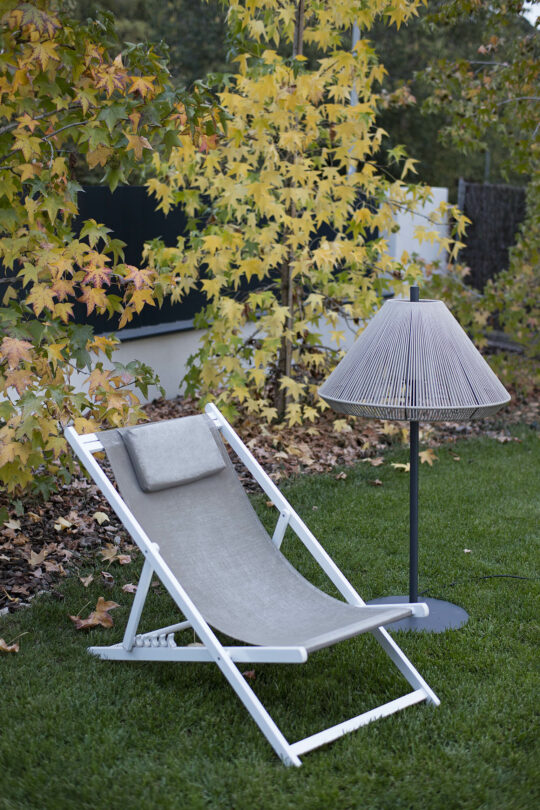 FARO SAIGON OUT 1200 C70 Siva/bež podna lampa – 71575-09