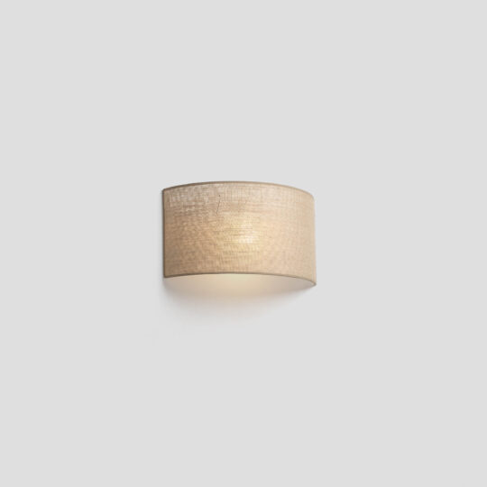 FARO OTTON R Horizontalna okrugla zidna lampa od jute 2L – 66401-110