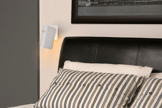 FARO SMILE Bela zidna lampa – 62130