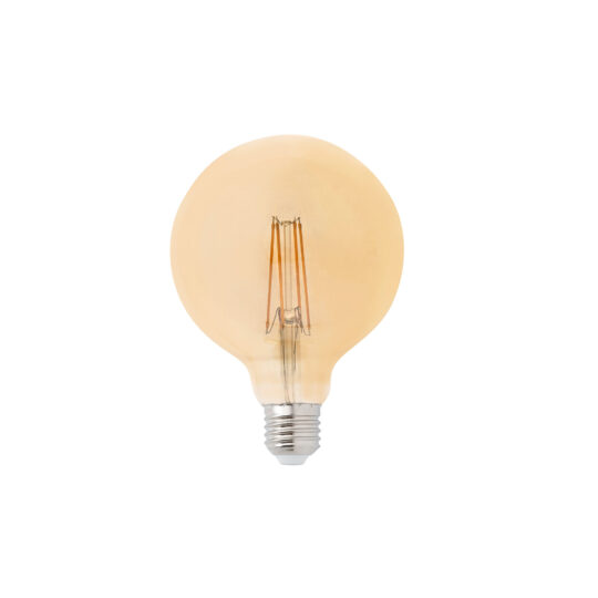 FARO Sijalica GLOBE FILAMENT LED AMBER E27 4V 2200K Ø125 – 17425