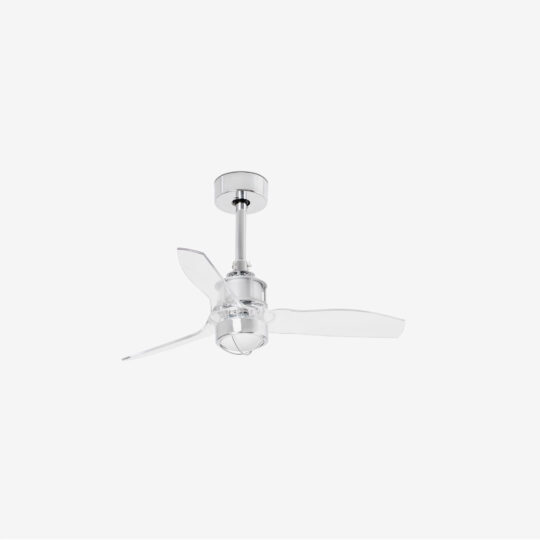 FARO JUST FAN KSS LED Chrome/providni ventilator 81cm – 33426-9