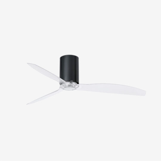 FARO TUBE MINI FAN M Sjajni crni/providni FAN M sa DC motorom – 32040