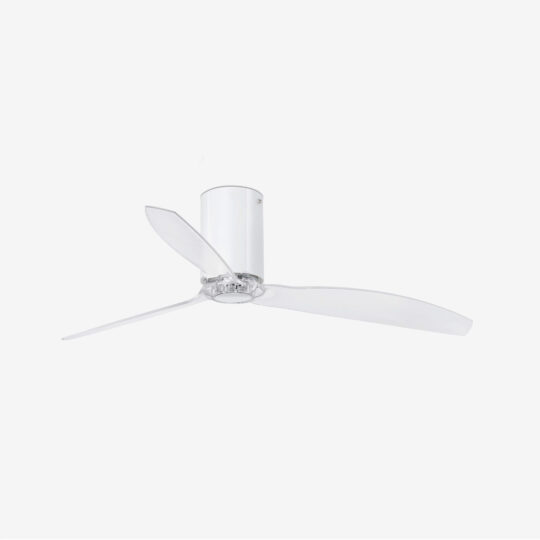 FARO TUBE MINI FAN M Sjajno beli/providni FAN M sa DC motorom – 32038