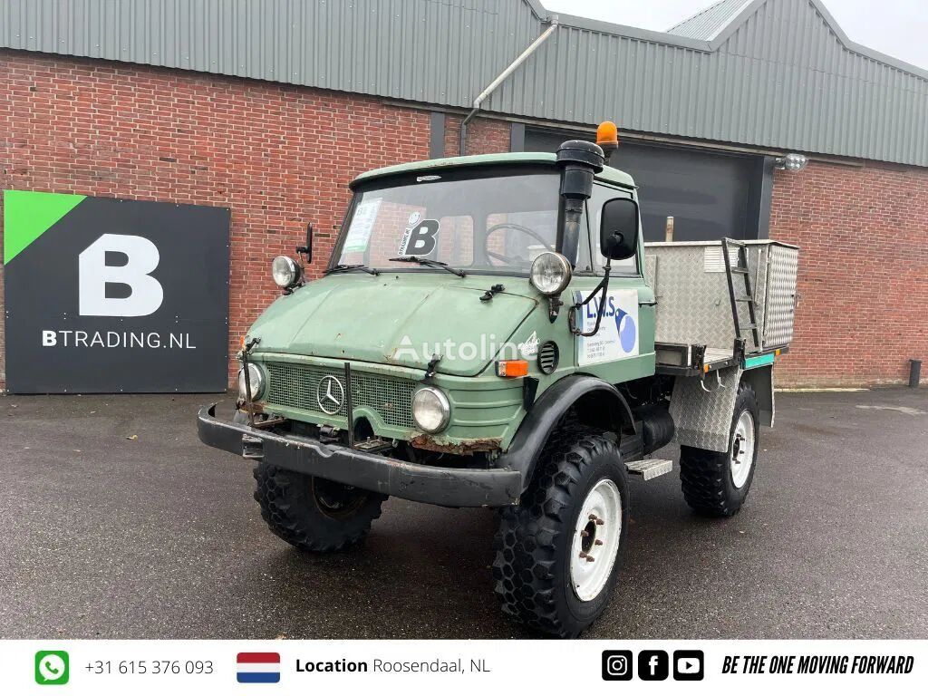 Mercedes-Benz UNIMOG 406 - 6 cilinder - 4x4 - 40.589 kamion s ravnom platformom