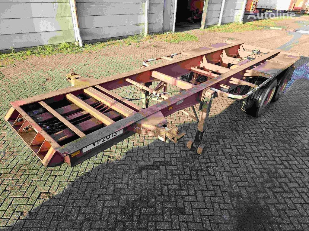 Pacton 20FT - BPW - DRUM - Steelspring poluprikolica za prevoz kontejnera