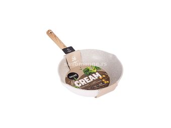 TEXELL Tiganj duboki 26 cm Cream TPCM-D26