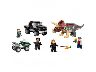 LEGO 76950 Napad triceratopsa na pikap