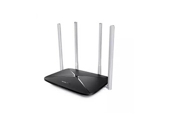 Wireless Router Mercusys AC12 AC1200/867Mb/s/ext x 4/2-4-5Ghz/1WAN/4LAN