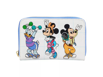 Disney Mousercise Zip Around Wallet