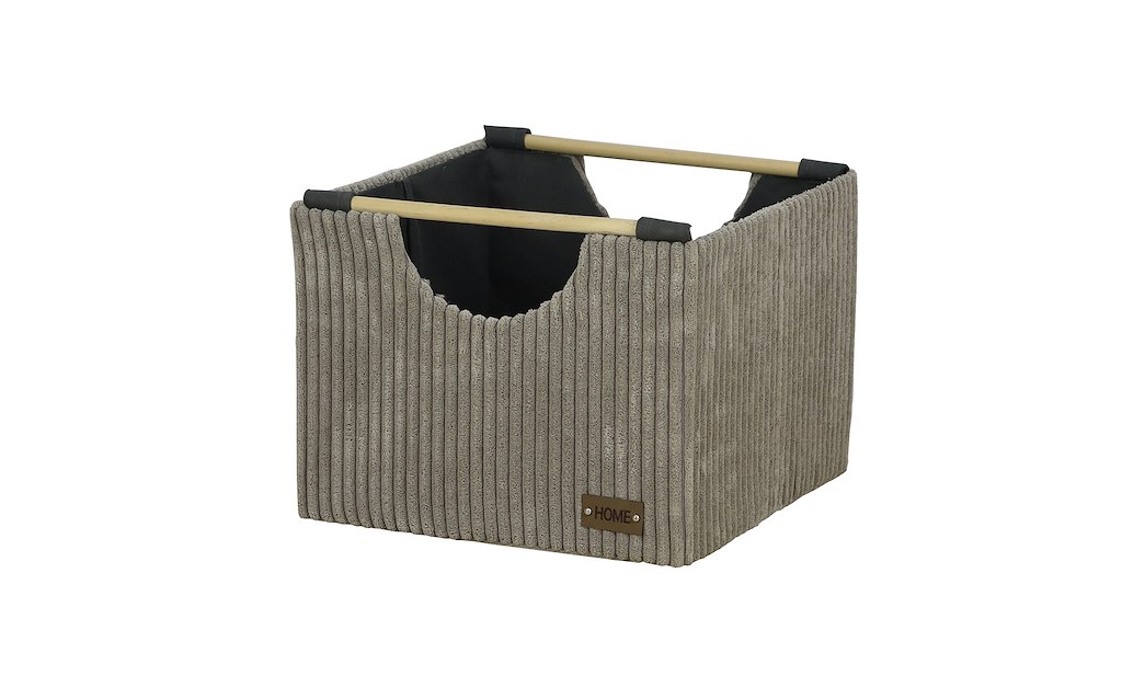 Ukrasna korpa Home 33x32x25cm taupe