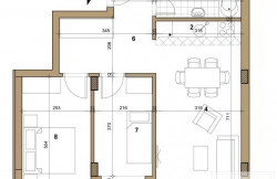 TELEP - LIMAN 4, 60m2, Trosoban sa PDV