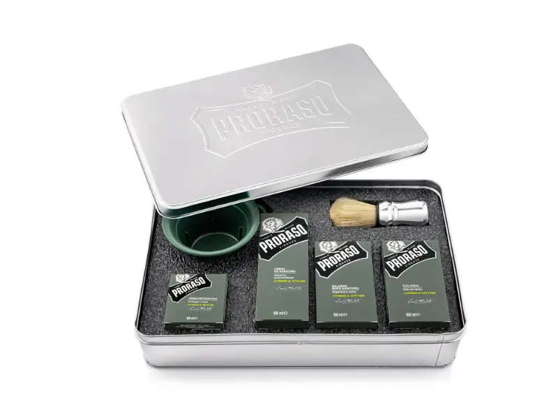 PRORASO Set za brijanje 6u1 Cypres & Vetiver