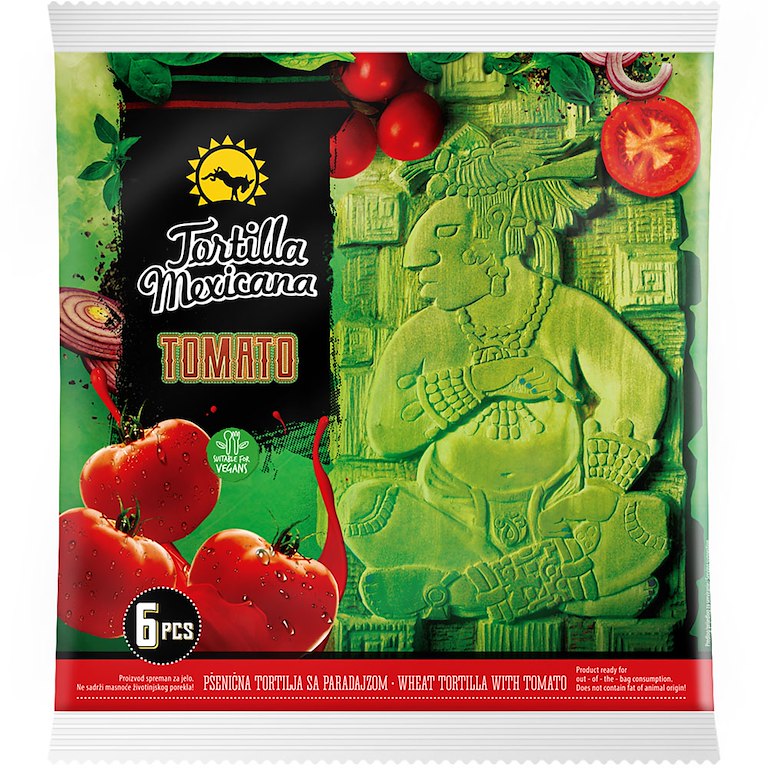 Tortilla Mexicana Tomato 390g