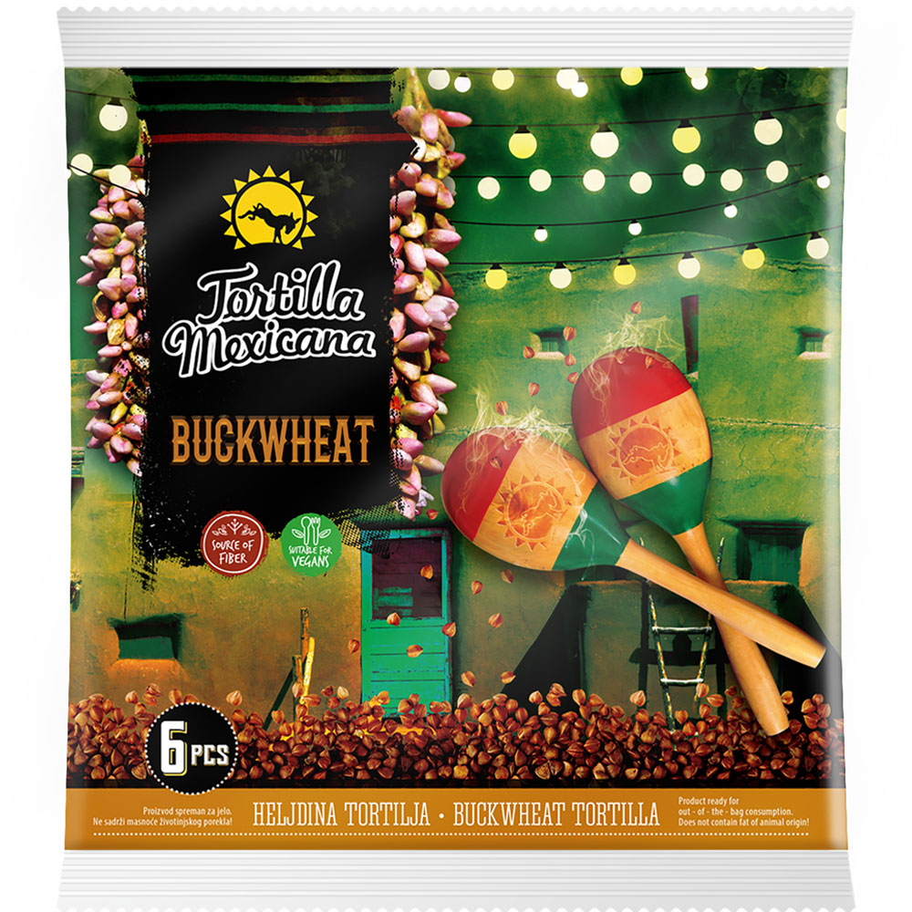 Tortilla Mexicana Buckwheat 390g