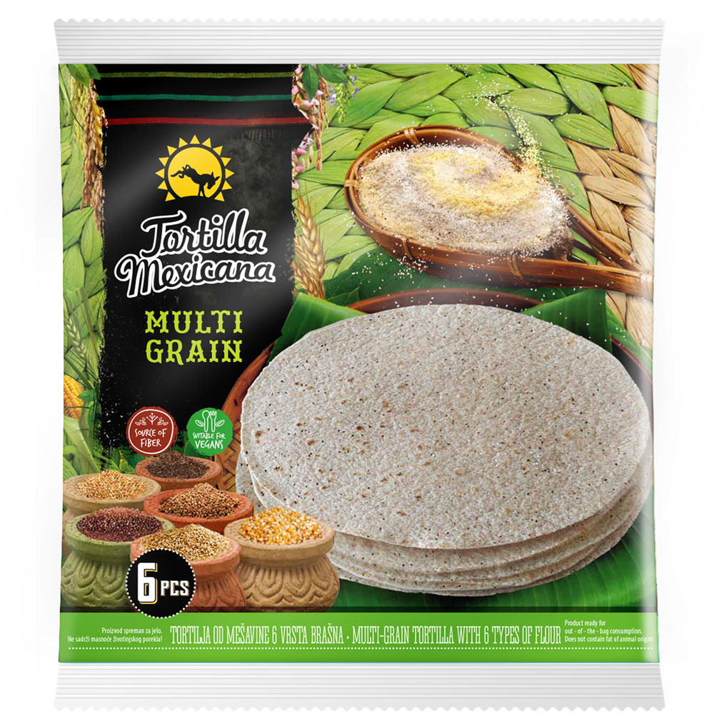 Tortilla Mexicana Multigrain 370g