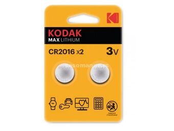 KODAK Baterija KCR 2016/ 2kom