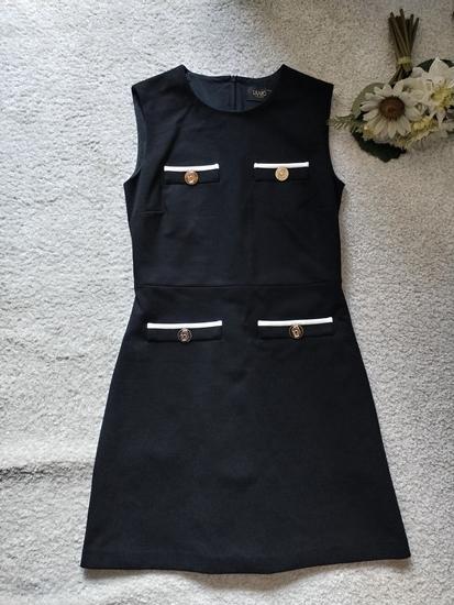 ♫ ♪ ♫ Liu·Jo mala crna haljina sa detaljima