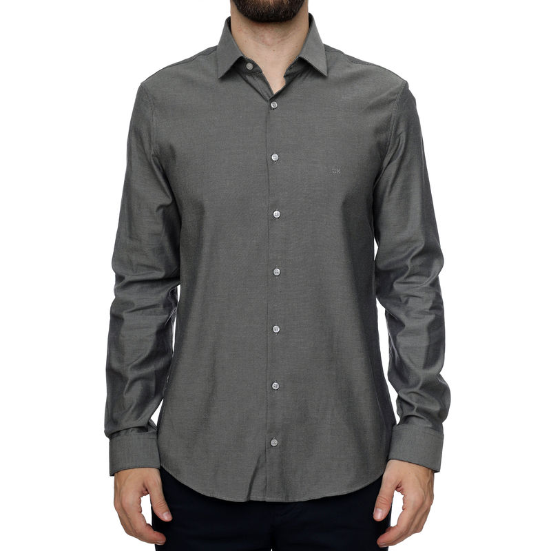 Muška košulja Calvin Klein Structure Solid Slim Shirt