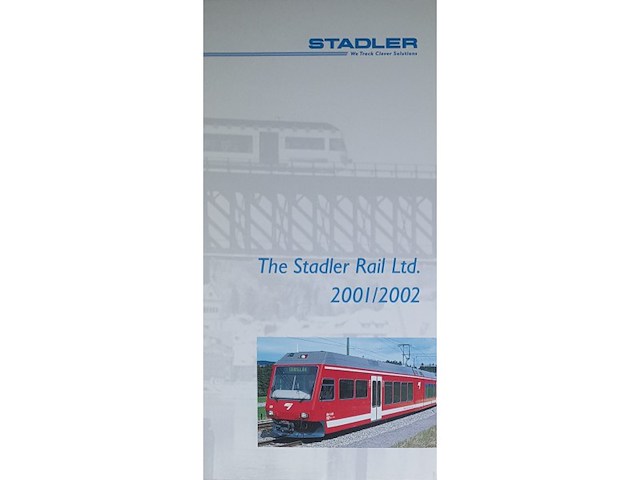 Brošura `STEADLER RAIL` Swiss