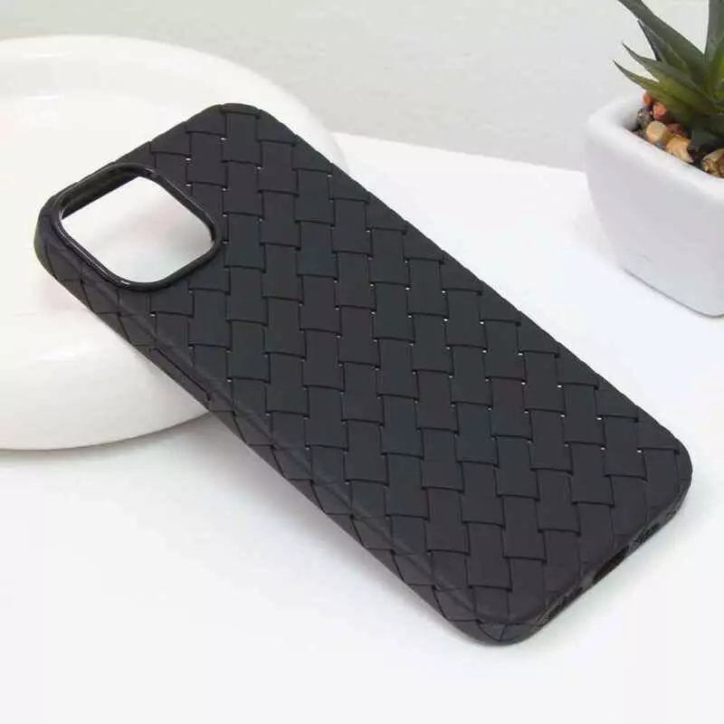 Maska Weave case za iPhone 13 crna