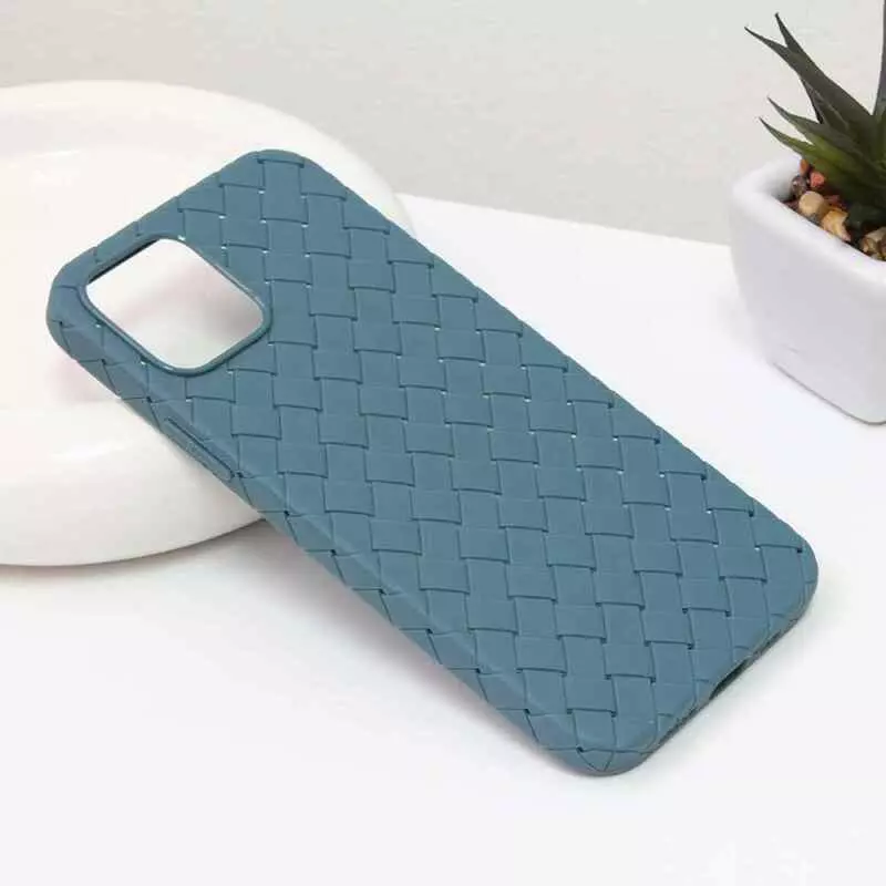 Maska Weave case za iPhone 12 svetlo zelena