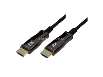 HDMI V2.1 aktivni optički kabel pozlaćen 20m