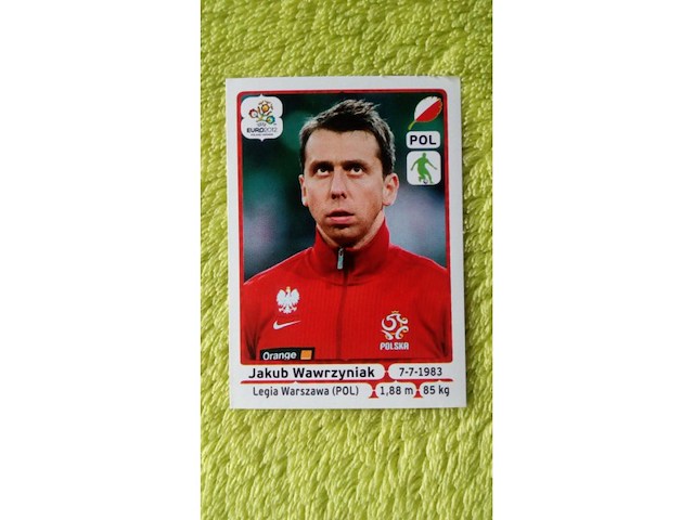 Panini EURO 2012 sličica broj 063