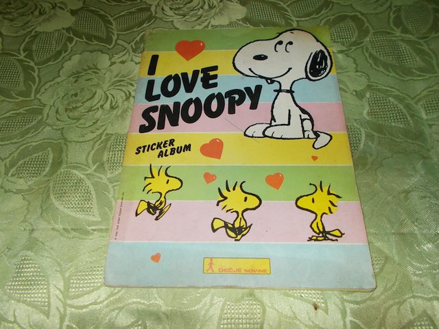 I love Snoopy - Decje novine - fali 77 slicica