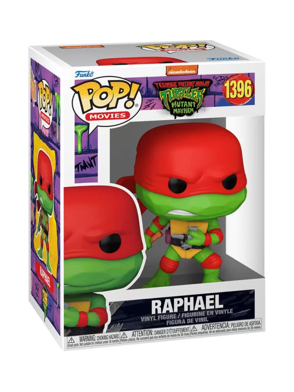 Bobble Figure Teenage Mutant Ninja Turtles – Mayhem POP! – Raffaello 9cm