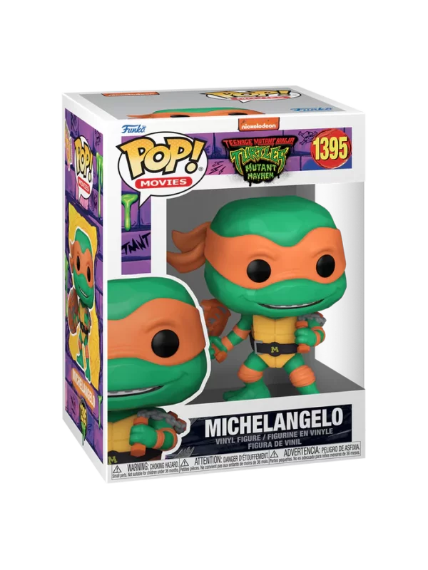 Bobble Figure Teenage Mutant Ninja Turtles – Mayhem POP! – Michelangelo 9cm