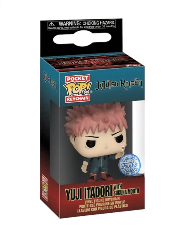 Privezak Pocket POP! – Jujutsu Kaisen – Yuji Itadori with Sukuna Mouth – Special Edition