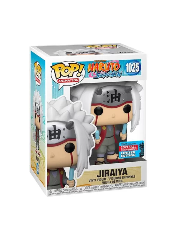 Bobble Figure Anime – Naruto Shippuden POP! – Jiraiya – Glows in the Dark 9cm