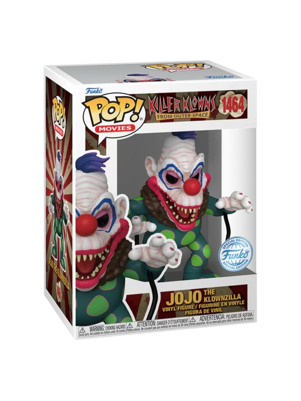 Bobble Figure Killer Klowns from Outer Space POP! – Jojo the Klownzilla (with Strings) – Special Edition 9cm