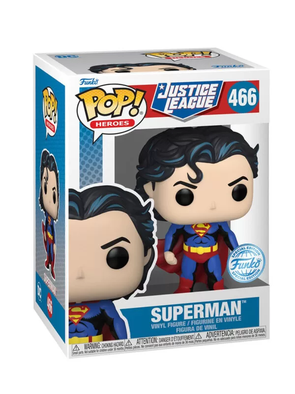 Bobble Figure DC – Justice League POP! – Superman – Special Edition 9cm
