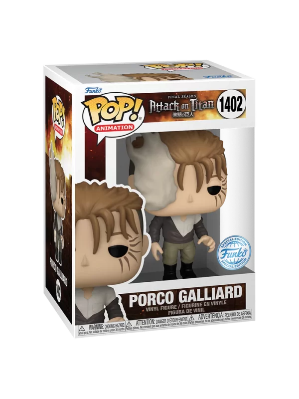 Bobble Figure Anime – Attack on Titan POP! – Porco Galliard – Special 10 cm