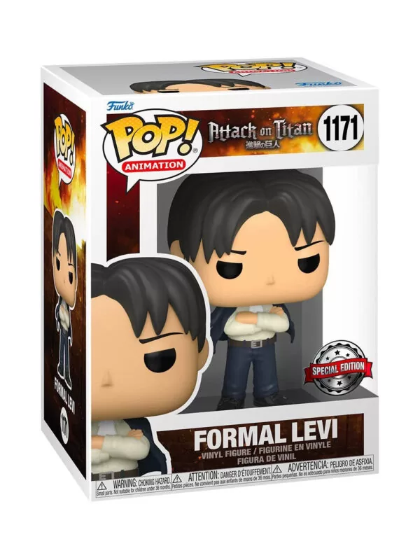 Bobble Figure Anime – Attack on Titan POP! – Captain Levi – Special Edition 9cm