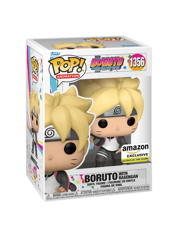 Bobble Figure Anime – Boruto – Naruto Next Generation POP! – Boruto with Rasengan – Glows in the Dark 9cm