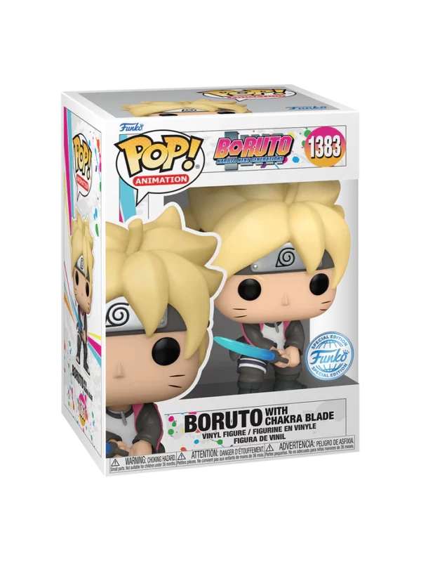 Bobble Figure Anime – Boruto – Naruto Next Generation POP! – Boruto with Chakra Blade – Special Edition 9cm