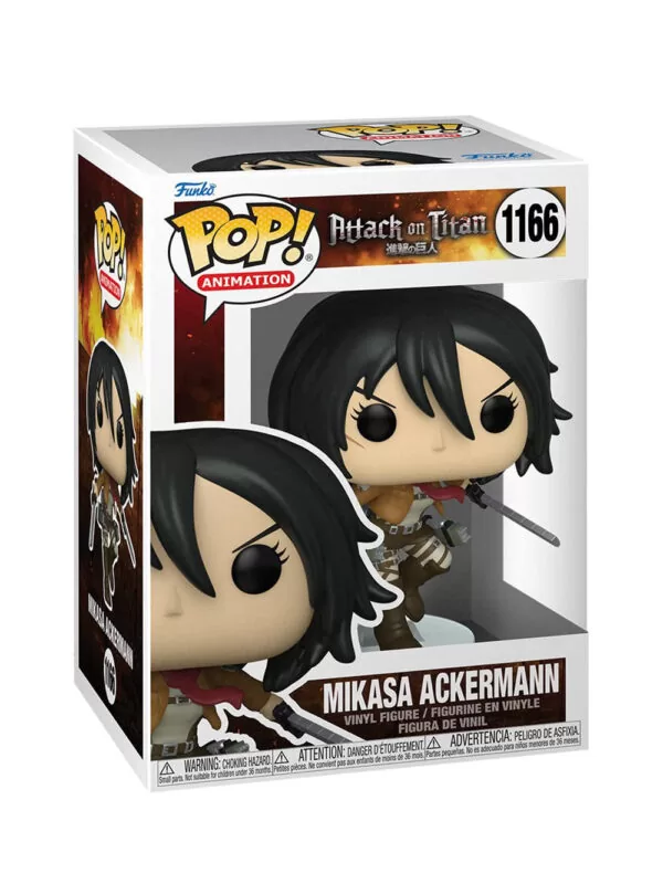 Bobble Figure Anime – Attack on Titan POP! – Mikasa Ackermann – Special Edition 9cm