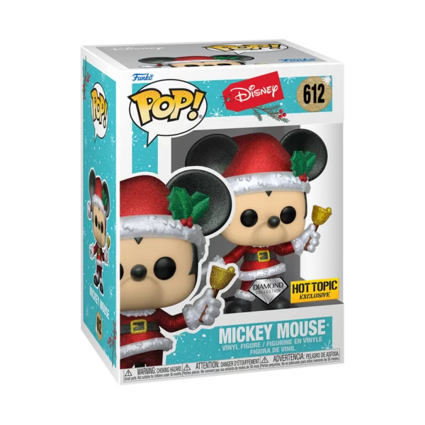 Bobble Figure Disney POP! – Santa Mickey Mouse – Special Edition 9cm