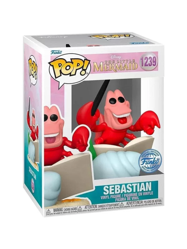 Bobble Figure Disney – The Little Mermaid POP! – Sebastian – Special Edition 9cm