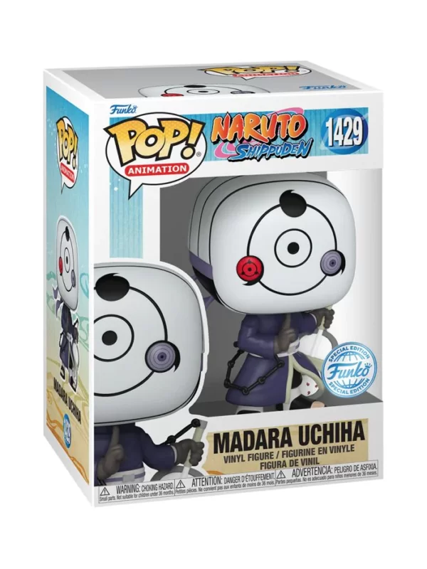 Bobble Figure Anime – Naruto Shippuden POP! – Madara Uchiha (Masked) – Special Edition 9cm